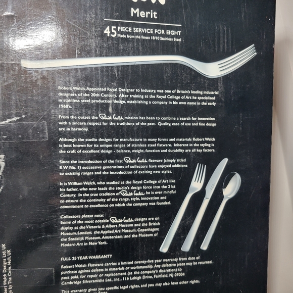 Robert Welch | Dining | Nib 5 Piece Dinnerware Sets 8 And 5 Matching ...